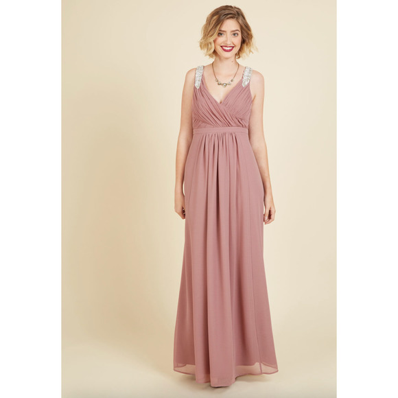 Modcloth | Dresses | Modcloth Affluent In Allure Maxi Dress Grecian 5 ...